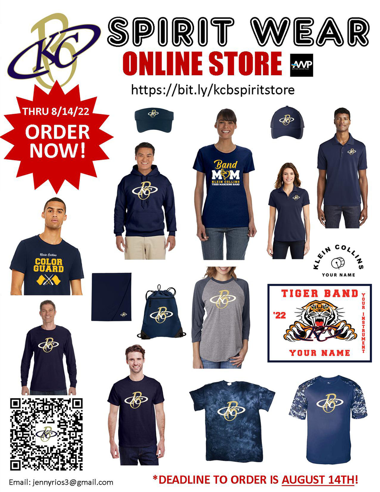 Spirit Wear Store is OPEN! – KCBA